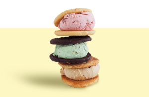 ICE CREAM SANDWICH | SUPER PREMIUM ICE CREAM
